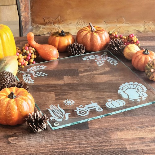 Fall Trivet - Armour Products.com - Wholesale Glass Etching Supplies