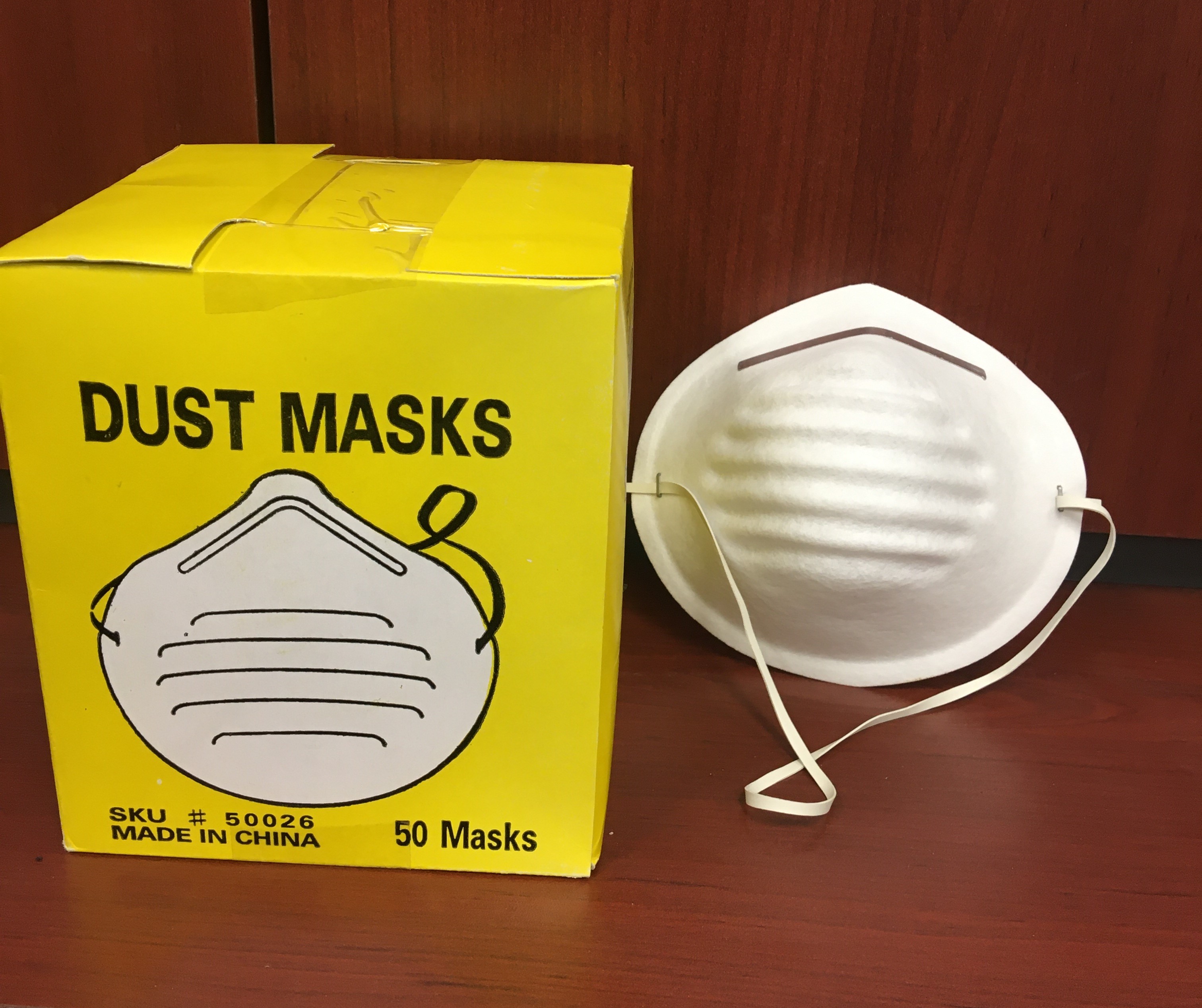 Dust Mask 50 pc. - Armour Products.com - Wholesale Glass Etching Supplies